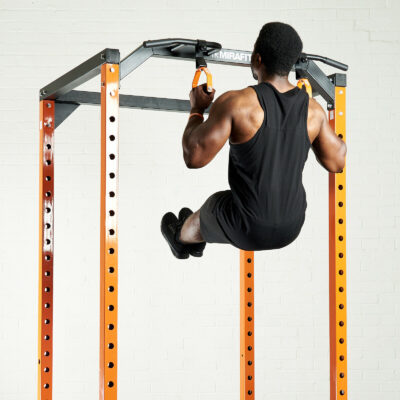 2 Rotating Chin Ups and Pull Up Handles - Super Home Gym