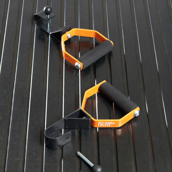 2 Rotating Chin Ups and Pull Up Handles - Super Home Gym