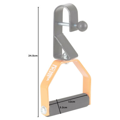 2 Rotating Chin Ups and Pull Up Handles - Super Home Gym