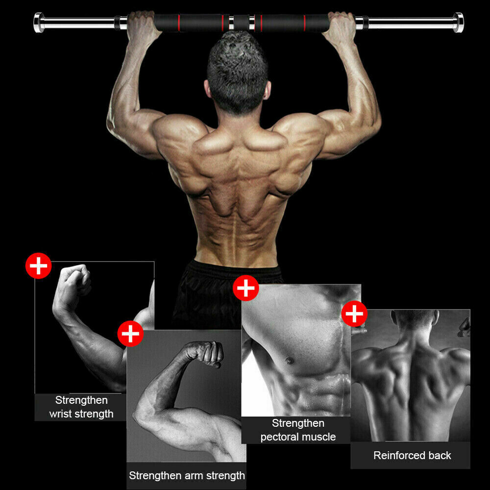 Adjustable Chin Up Bar for Pull Ups - Super Home Gym