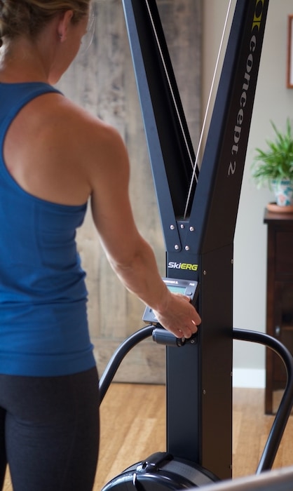 Concept2 SkiErg Ski Trainer with Floor Stand - Super Home Gym