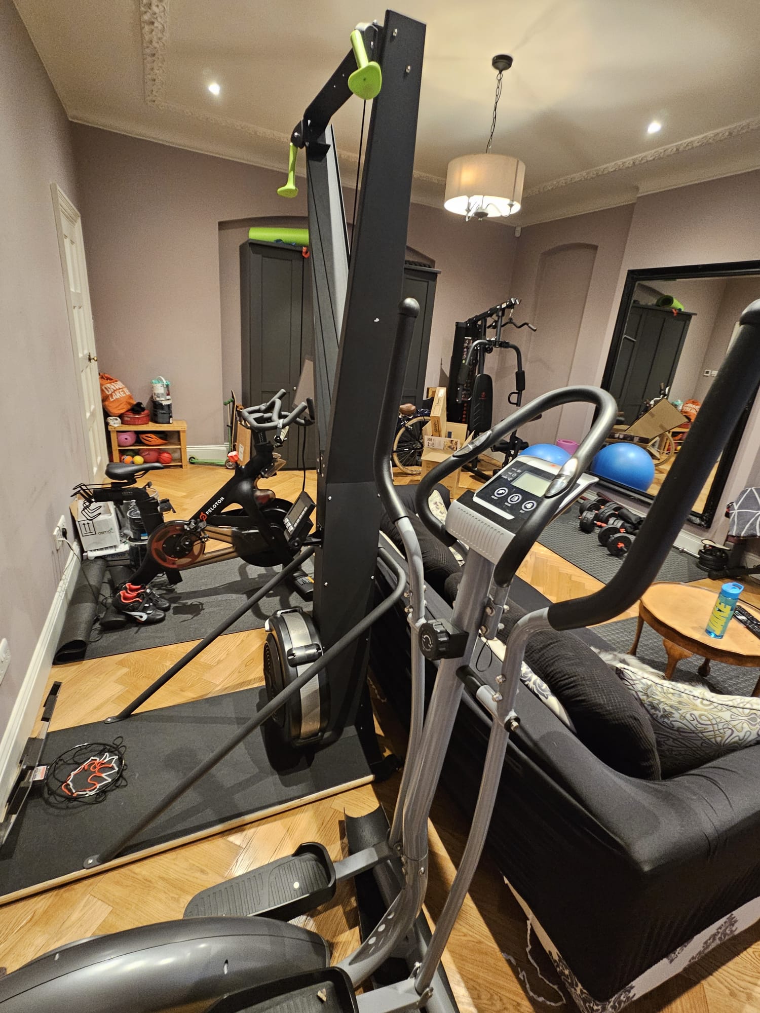 Ultimate Ski Machine- Ski Exercise Trainer with Free Floor Stand and ...